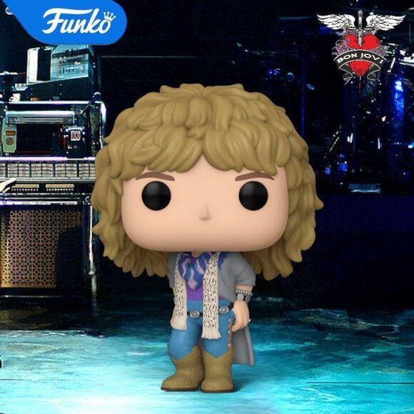 Funko | Toys | Funko Pop Rocks Jon Bon Jovi 98s Music Figure 396 | Poshmark